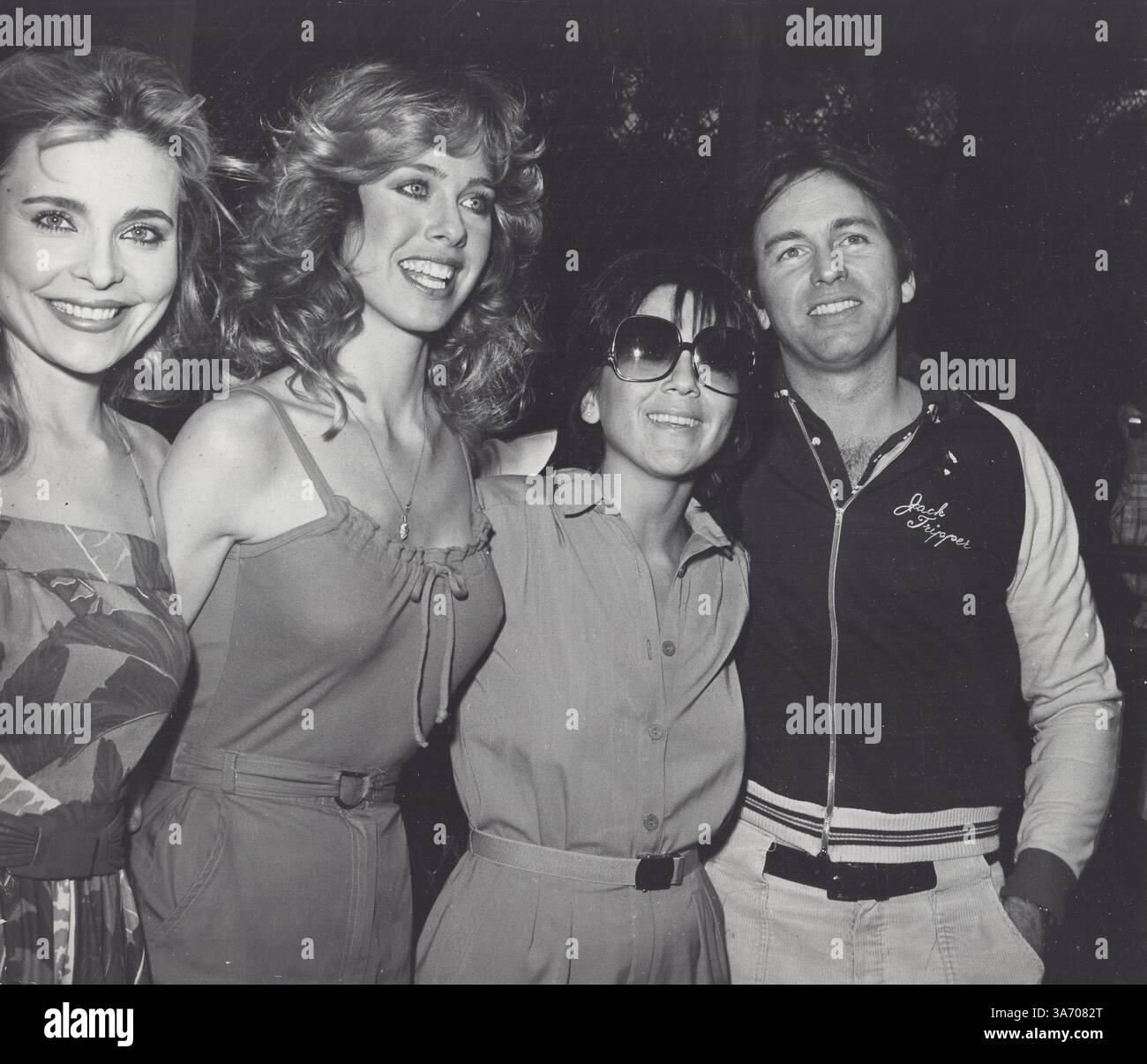 JOHN RITTER with Priscilla Barnes , Jenilee Harrison and Joyce Dewitt ...