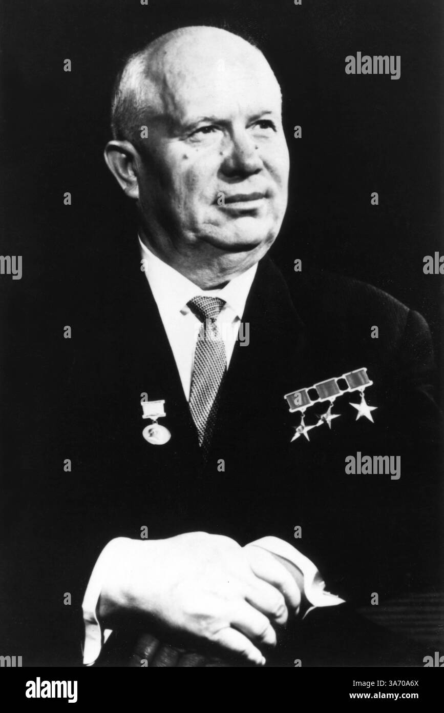 July 30, 2014 - Nikita Khrushchev (1894-1971), Russian Politician ...