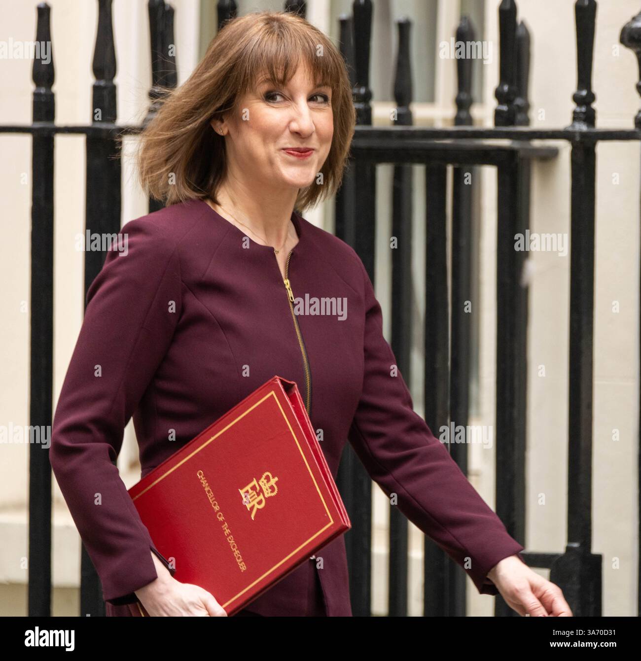 London, UK. 26th Mar, 2025. Rachel Reeves, Chancellor of the Exchequer ...