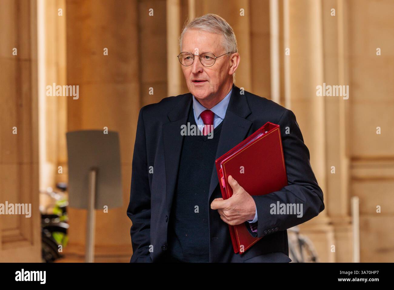 Downing Street, London, UK. 26th March 2025. Hilary Benn, Secretary of ...