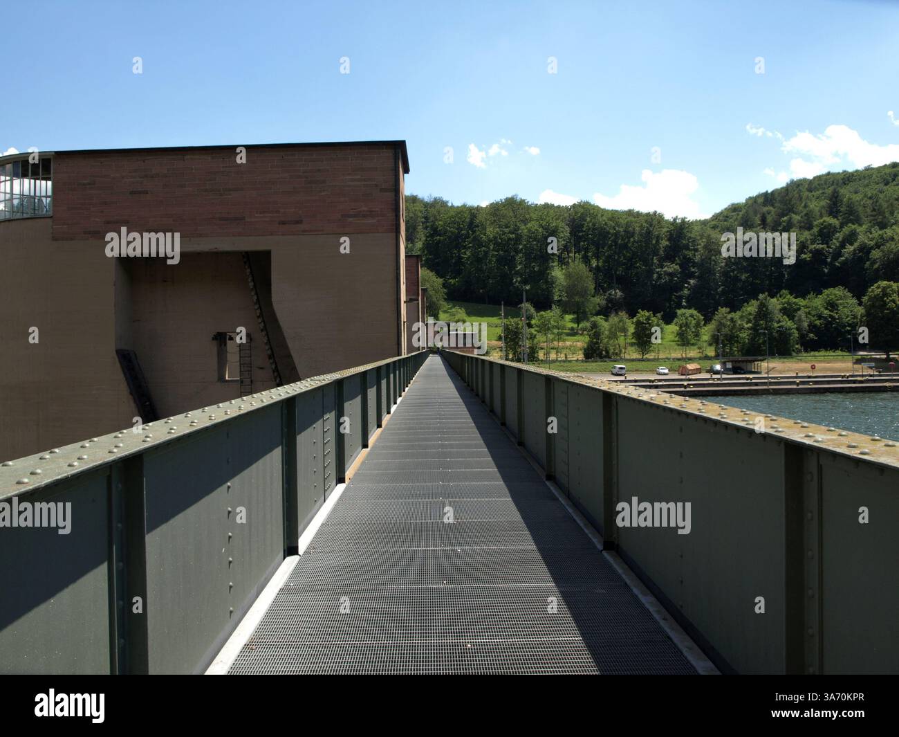 Water Lock is a device used for raising and lowering boats, ships and ...