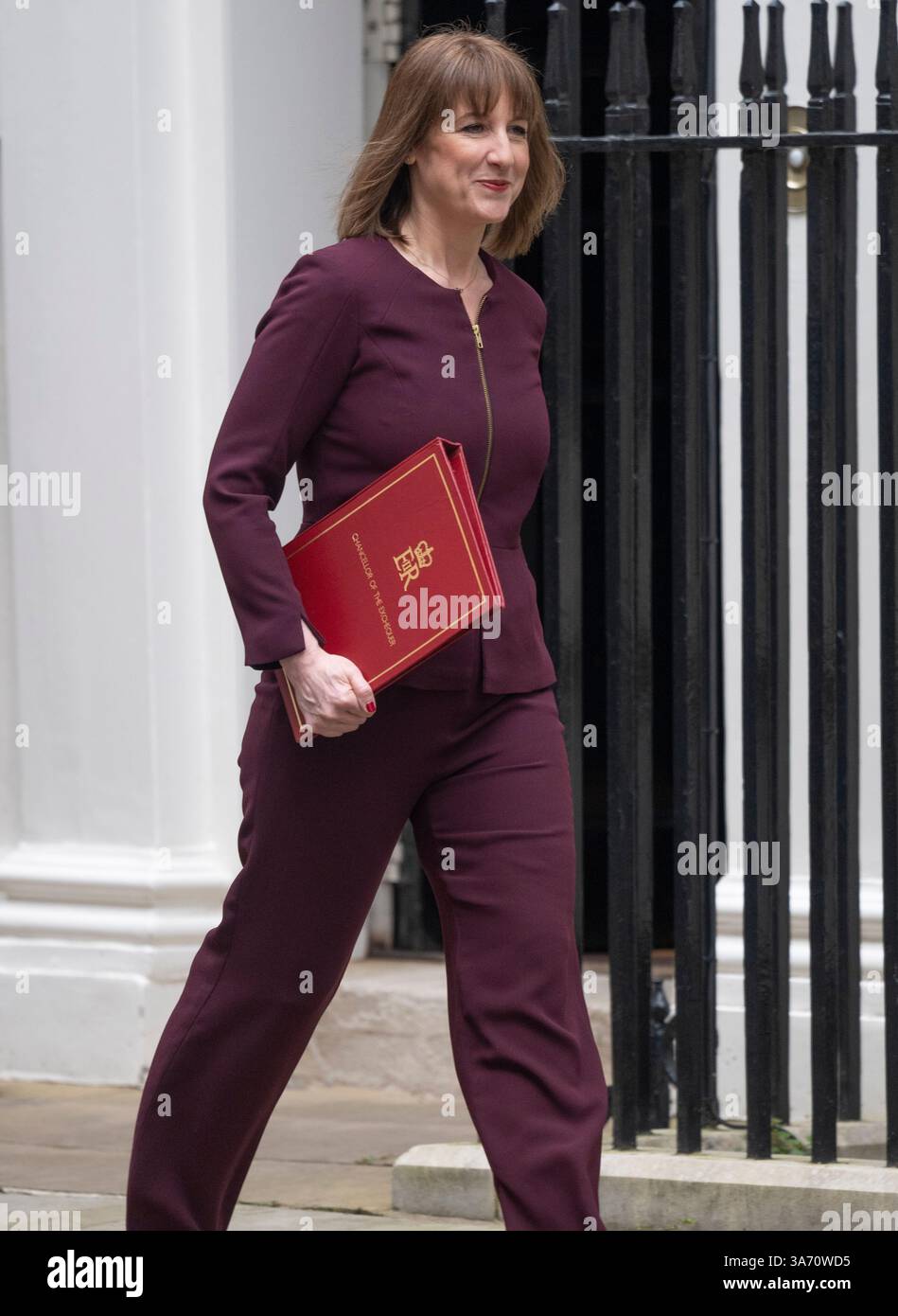 London, UK. 26th Mar, 2025. Chancellor of the Exchequer Rachel Reeves ...