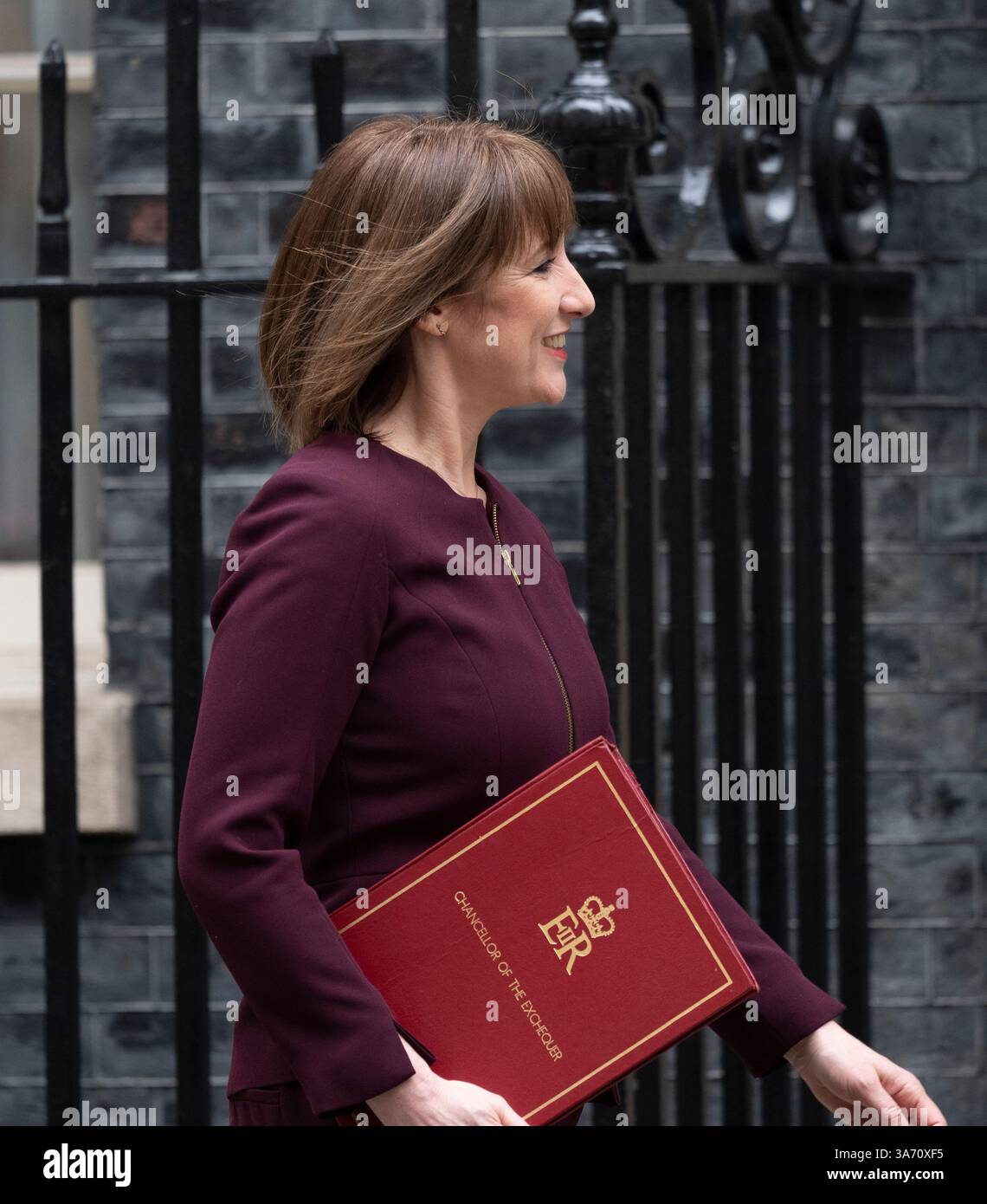 London, UK. 26th Mar, 2025. Chancellor of the Exchequer Rachel Reeves ...