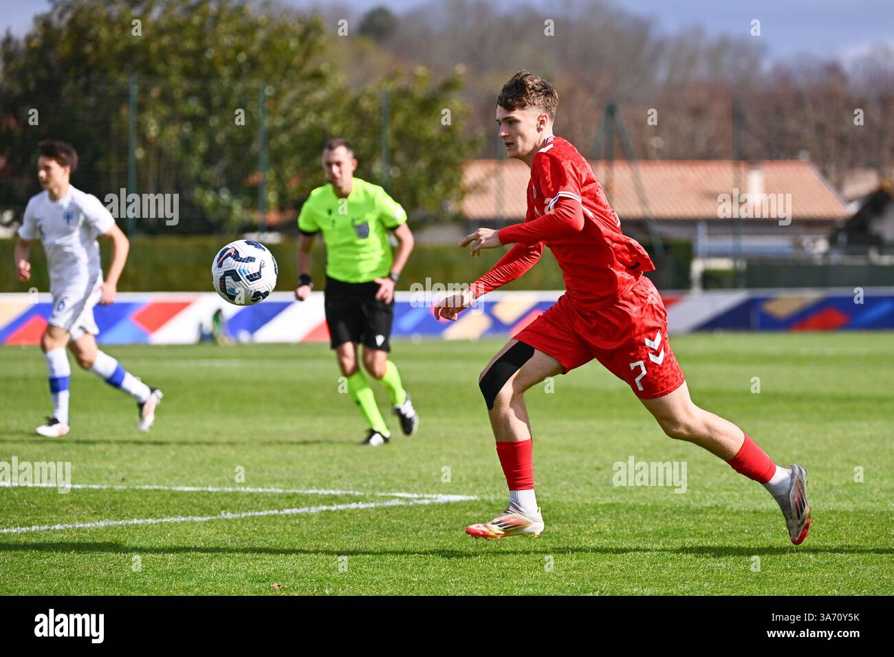 Dax, France. 25th Mar, 2025. France, Dax, March 25th 2025: Jacob AMBAEK ...