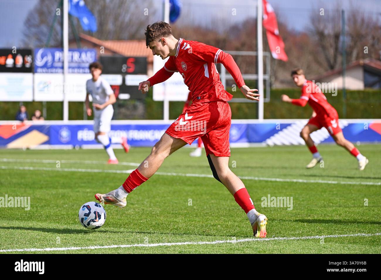 Dax, France. 25th Mar, 2025. France, Dax, March 25th 2025: Jacob AMBAEK ...