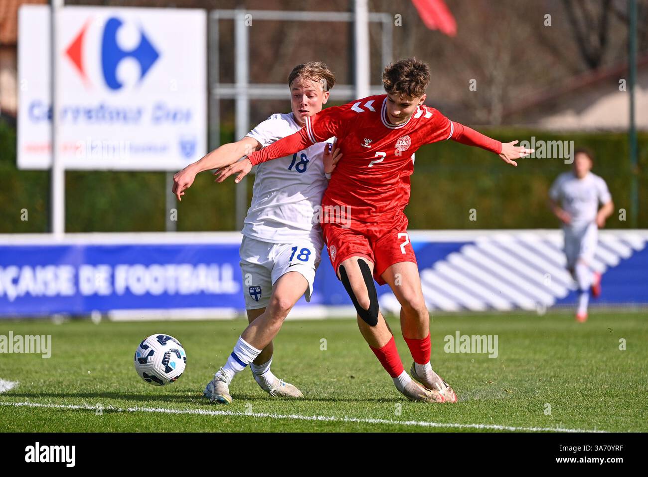 Dax, France. 25th Mar, 2025. France, Dax, March 25th 2025: Jacob AMBAEK ...