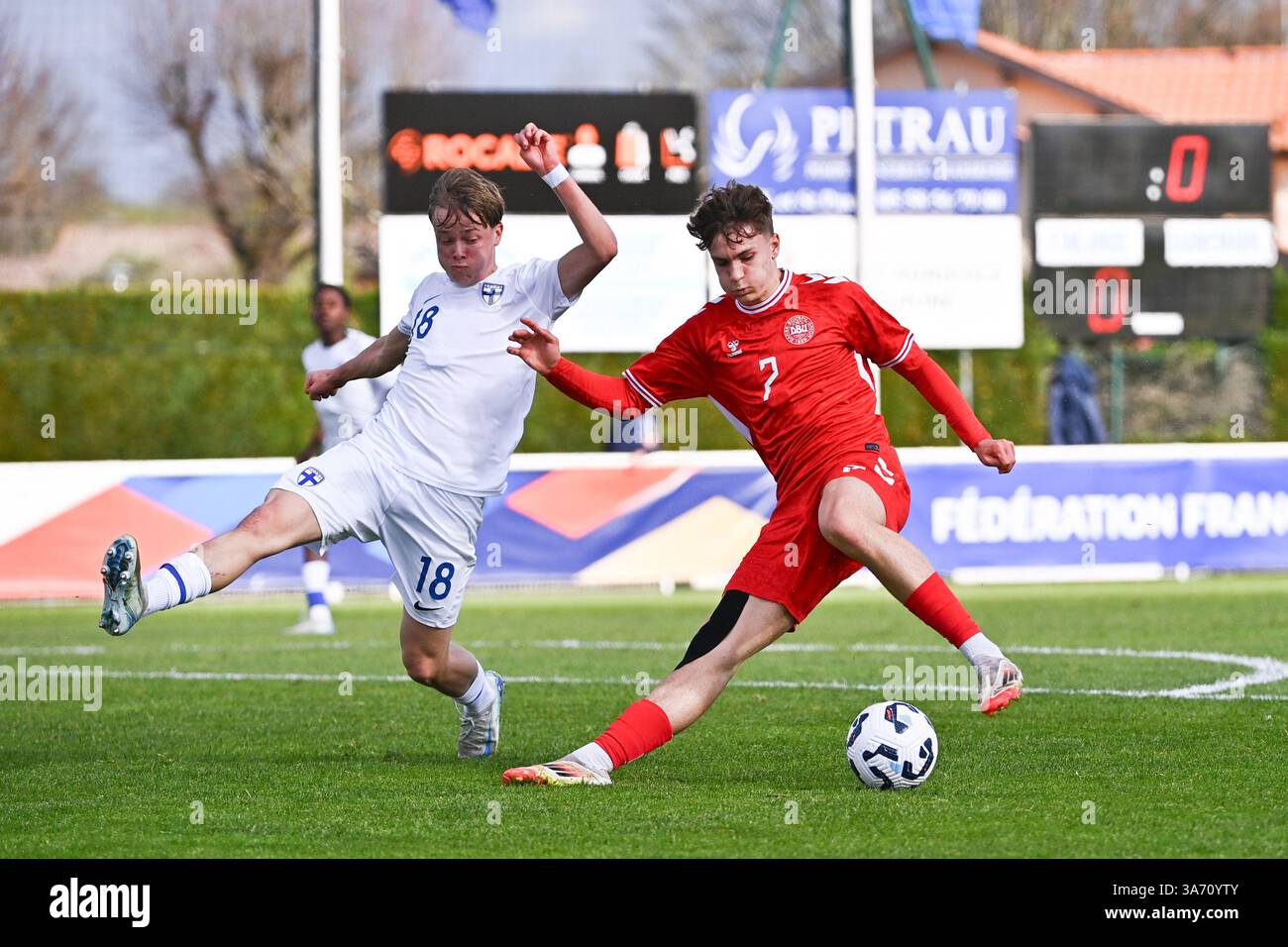 Dax, France. 25th Mar, 2025. France, Dax, March 25th 2025: Jacob AMBAEK ...