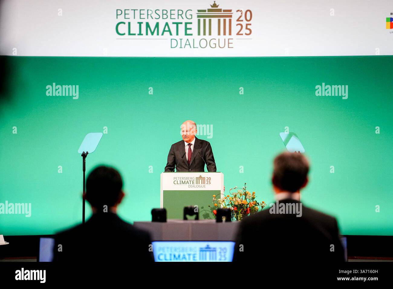 26 March 2025, Berlin: Acting Federal Chancellor Olaf Scholz (SPD ...