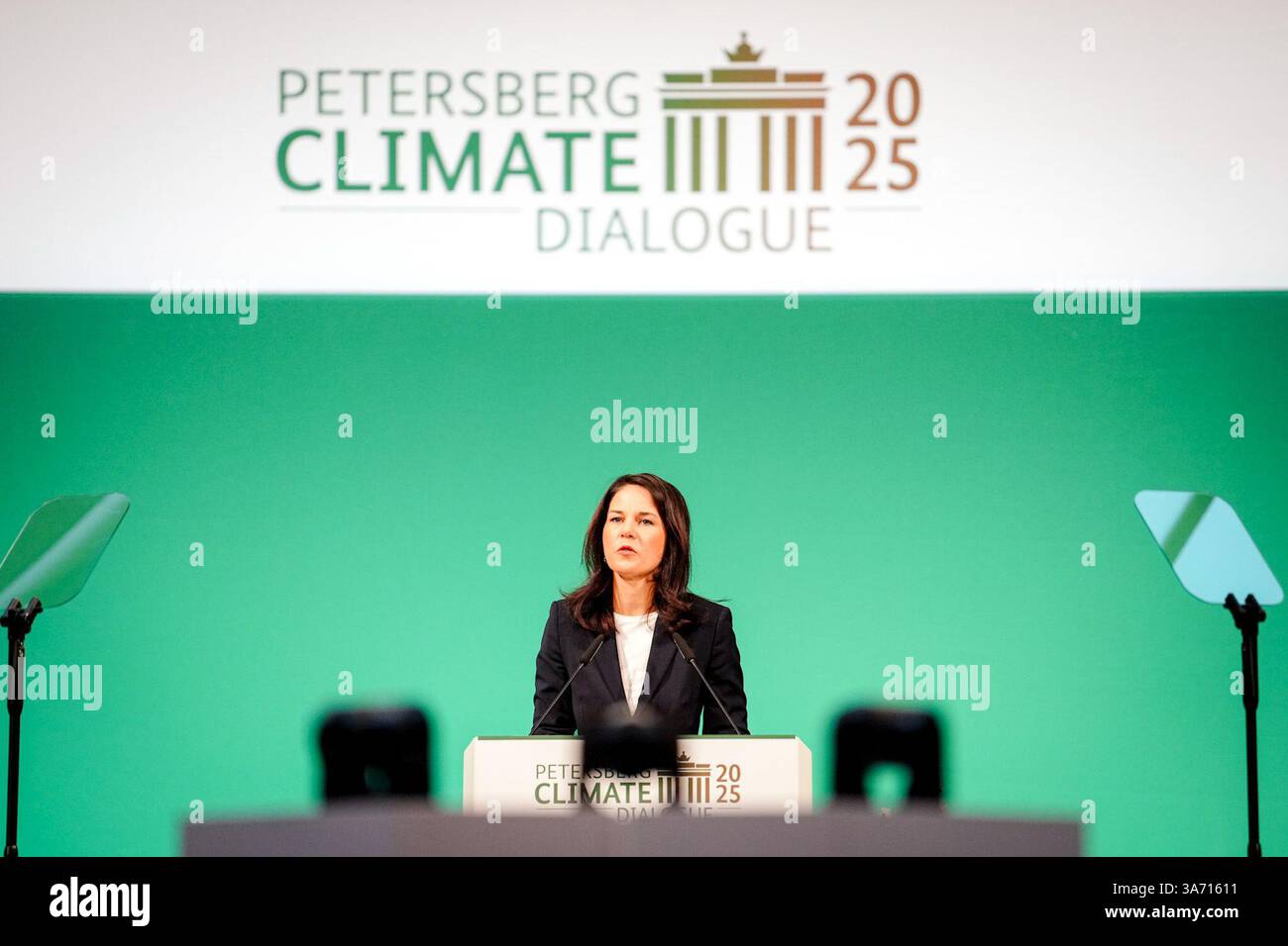 26 March 2025, Berlin: Annalena Baerbock (Alliance 90/The Greens ...