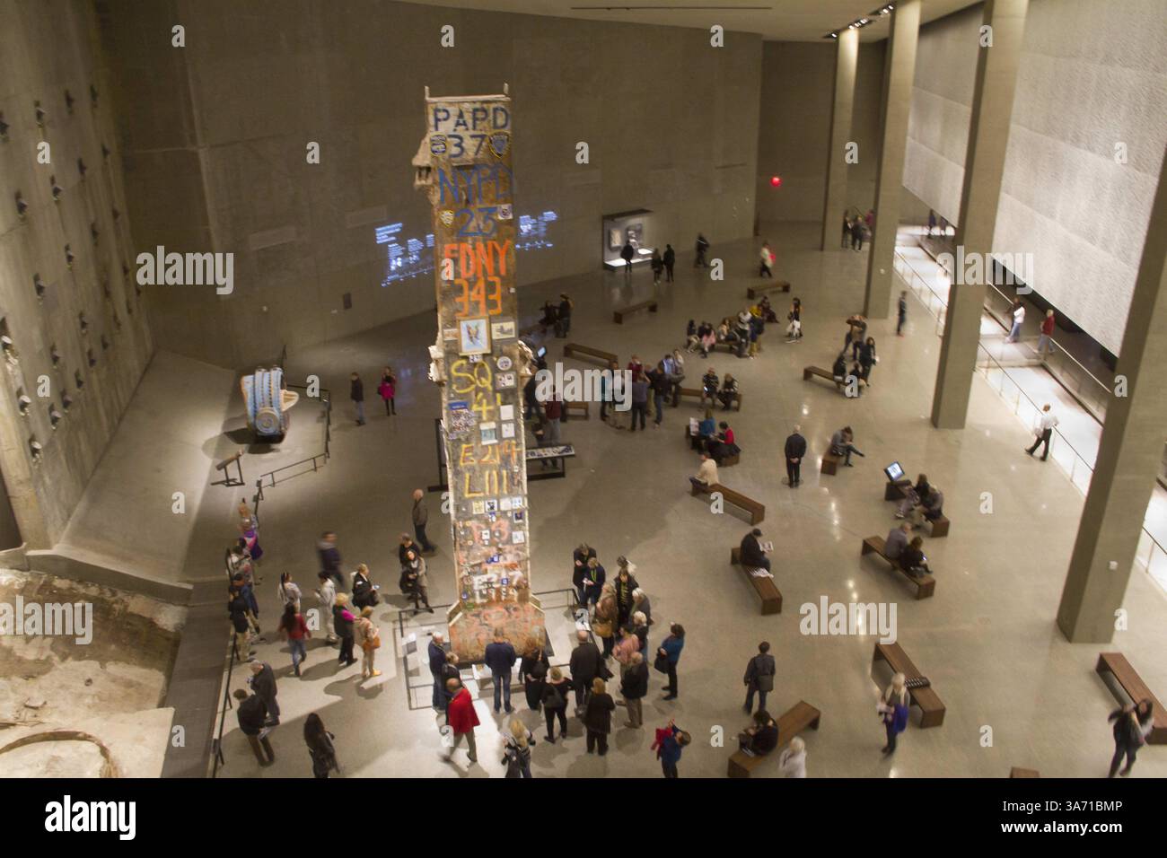 World trade center slurry wall hi-res stock photography and images - Alamy