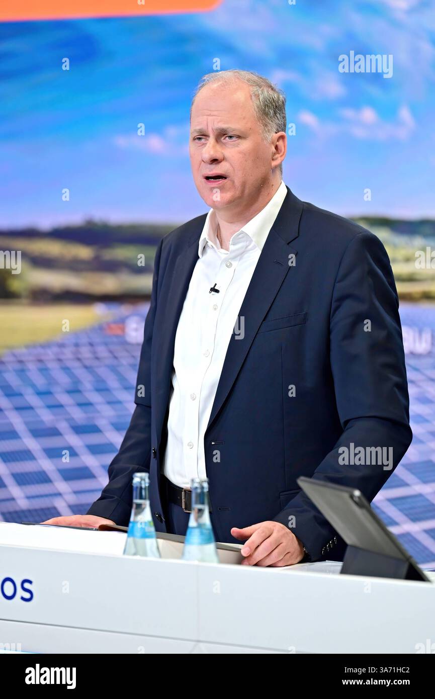 EnBW AG - Bilanzpresssekonferenz 2025. Georg Nikolaus Stamatelopoulos ...