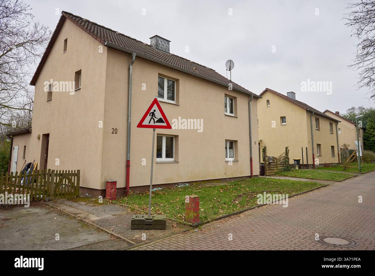 Abriss einer ehemaligen Obdachlosen Siedlung Eine ehemalige Obdachlosen ...