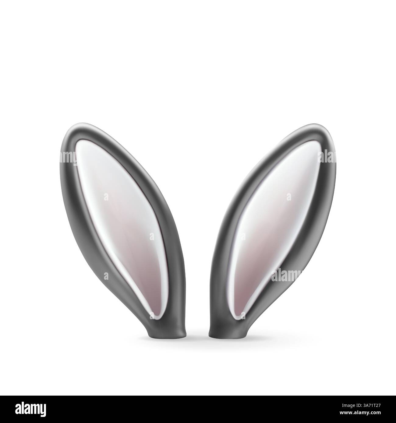 Rabbit ears realistic 3d hi-res stock photography and images - Alamy