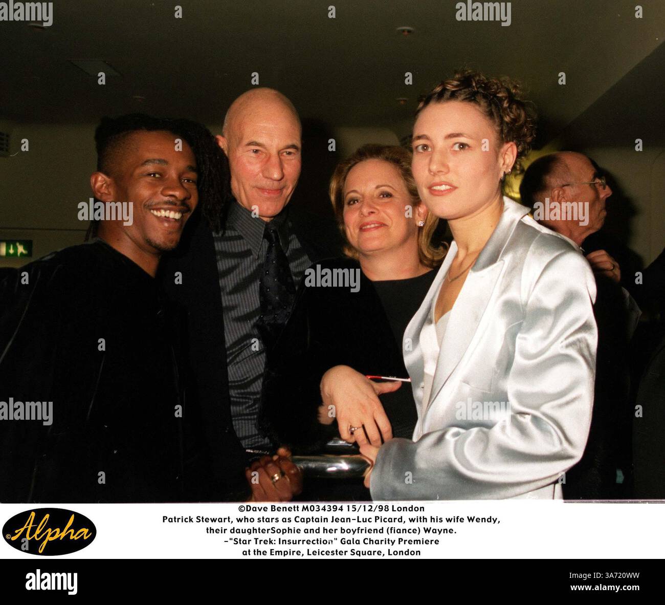 Dec. 15, 1998 - London, Great Britain - ©Dave Benett M034394 15/12/98 ...