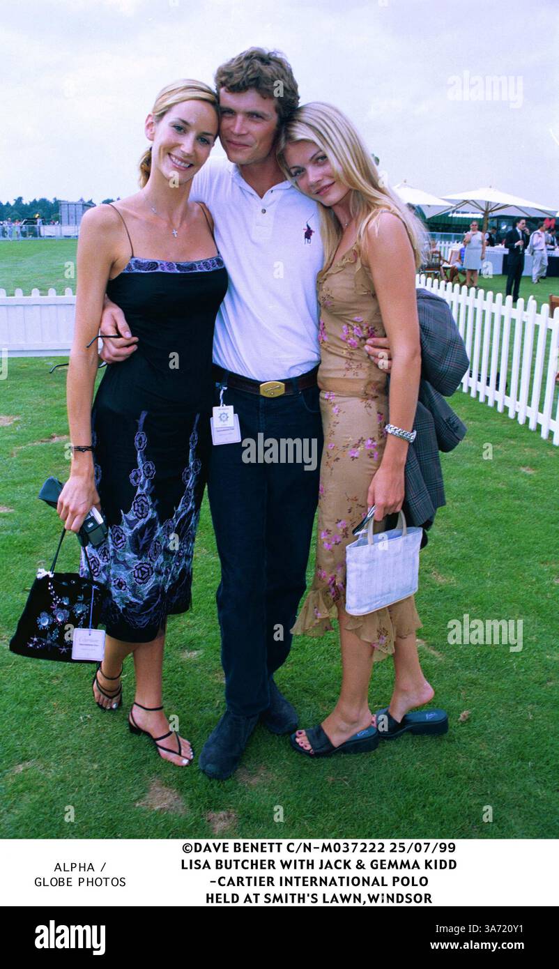 July 25, 1999 - Windsor, Great Britain - 25/07/99 LISA BUTCHER WITH ...