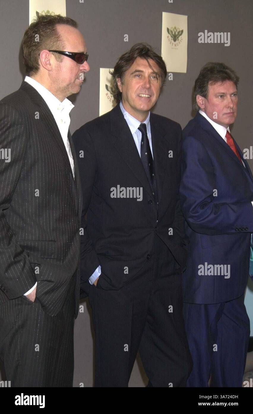 Roxy music 2001 london hi-res stock photography and images - Alamy