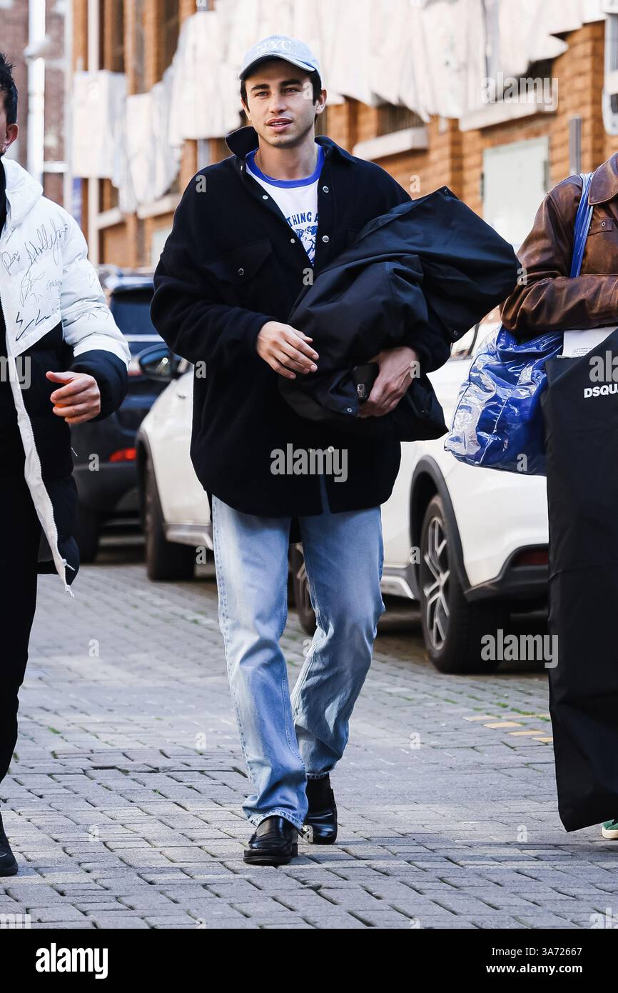 Milan, Celebrity Sightings - Riccardo Riki Marcuzzo heading to a ...