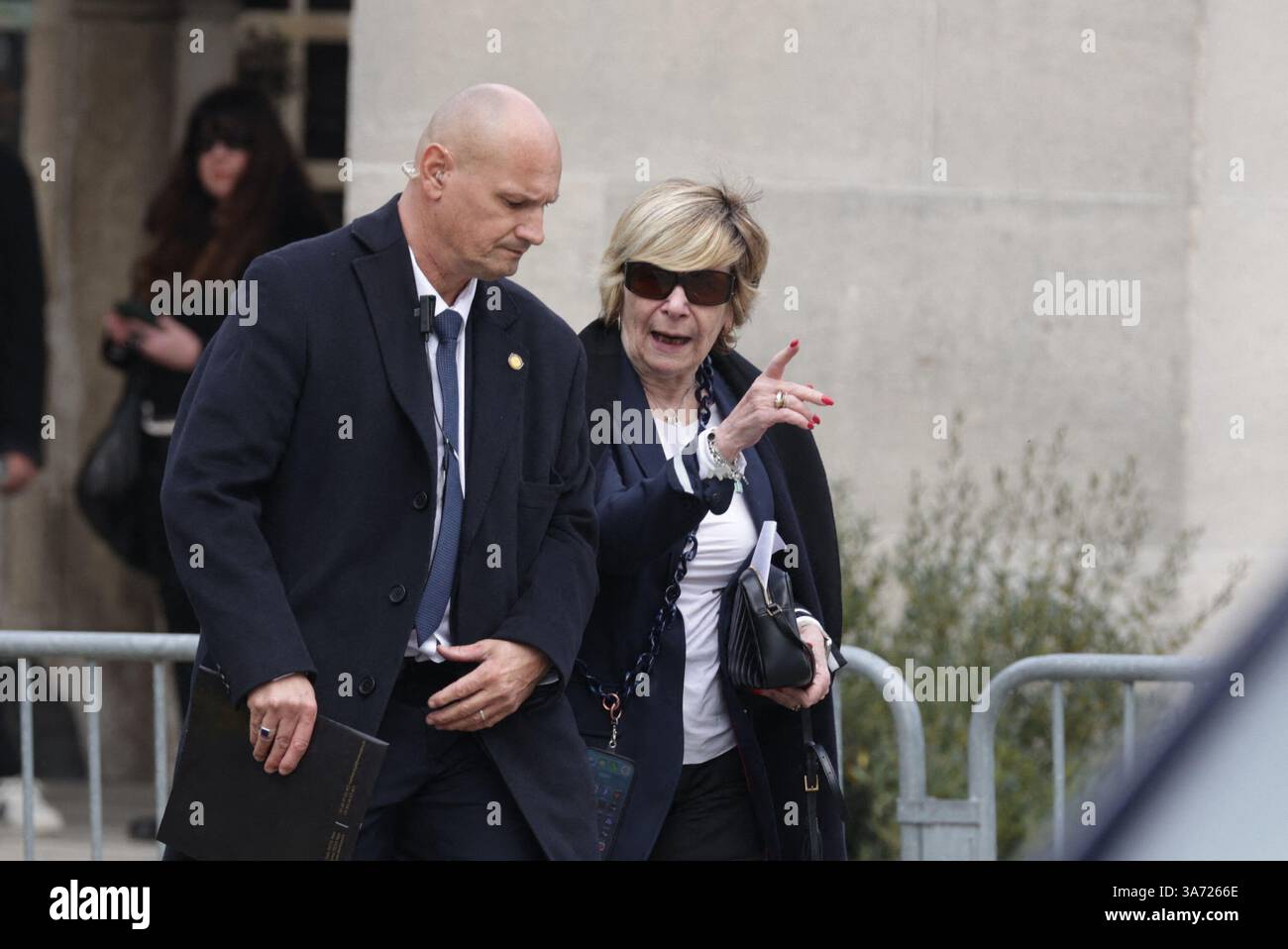 Paris, France. 26th Mar, 2025. Mimi - Michele Marchand arriving to the ...