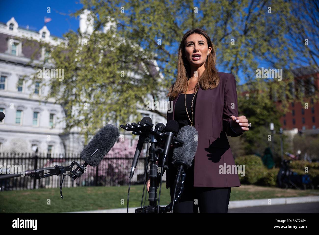 Washington, United States. 26th Mar, 2025. Alina Habba, who has been ...
