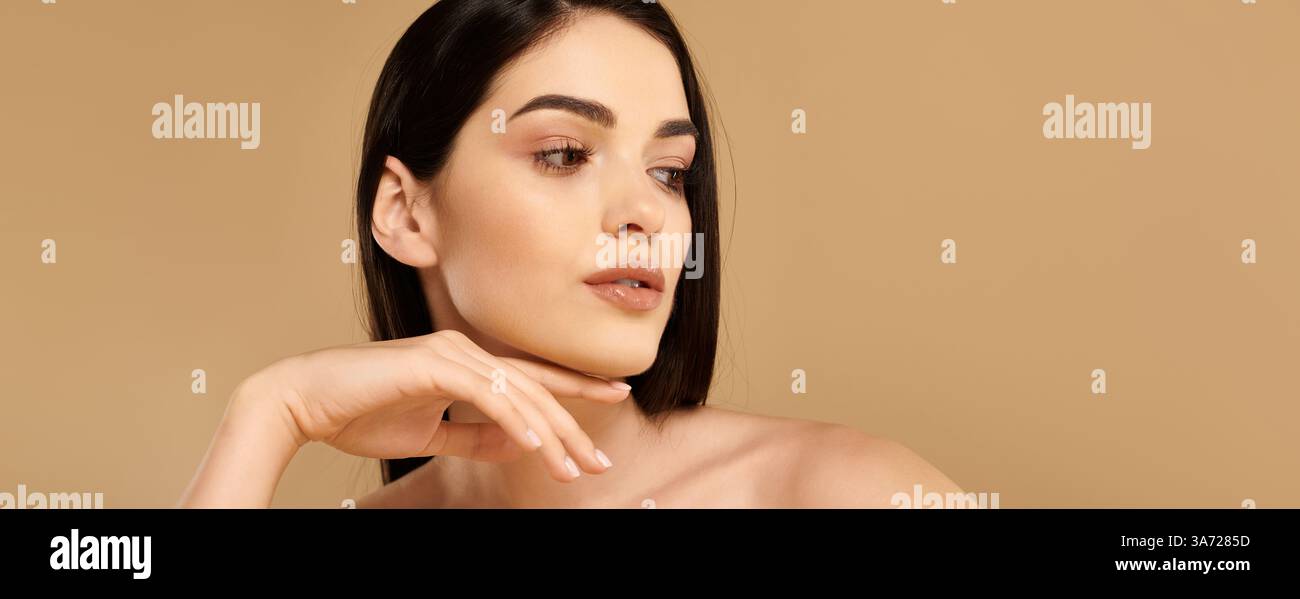 Healthy skin tips banner hi-res stock photography and images - Alamy