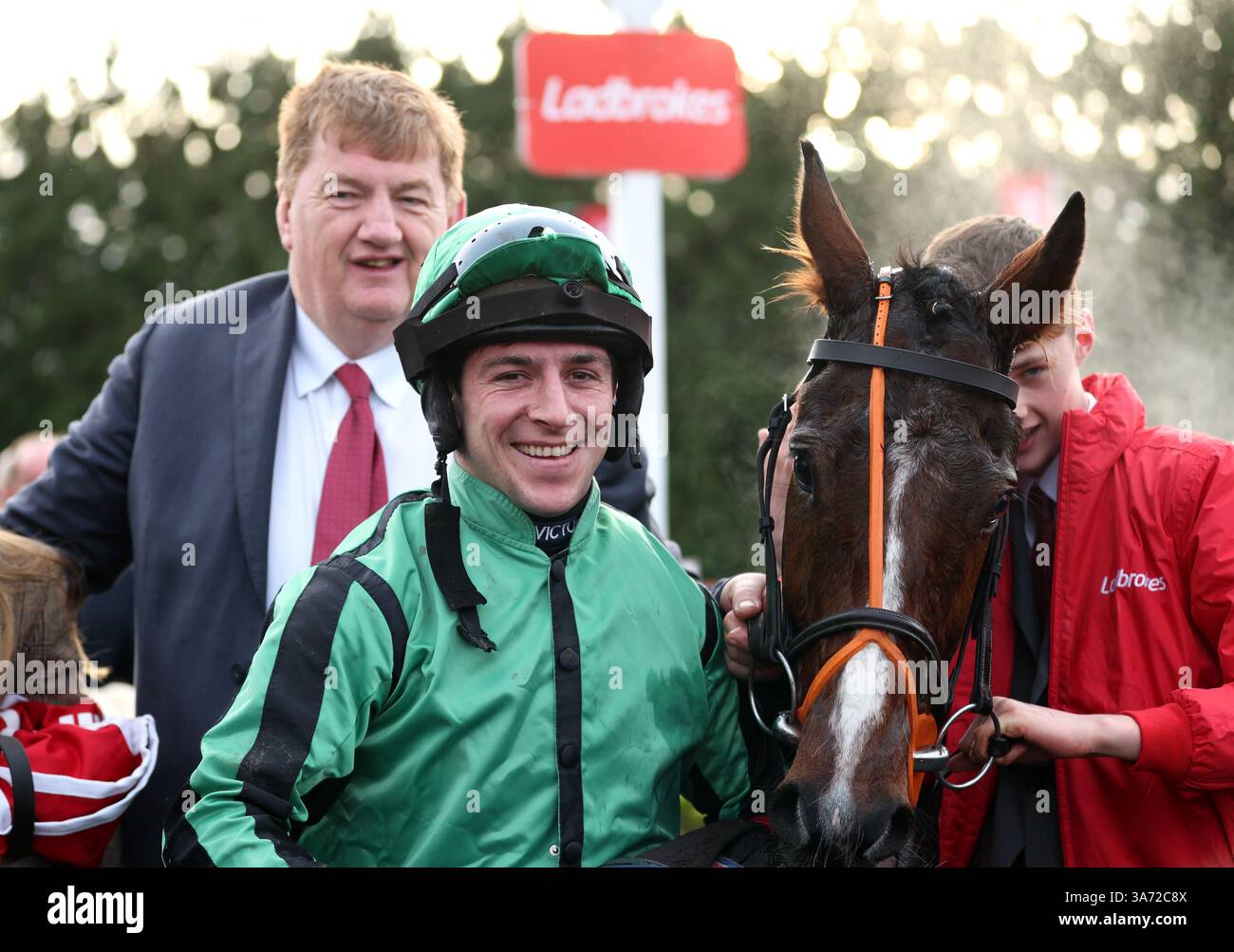 File photo dated 26-12-2023 of John Hanlon, Gavin Sheehan and Hewick ...