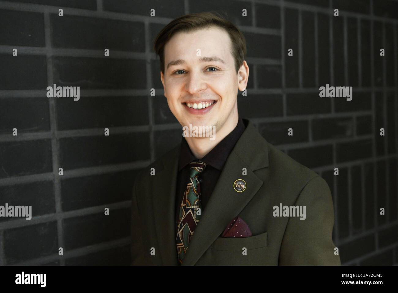Helsinki, Finland. 26th Mar, 2025. The Finnish group KAJ (Jakob ...