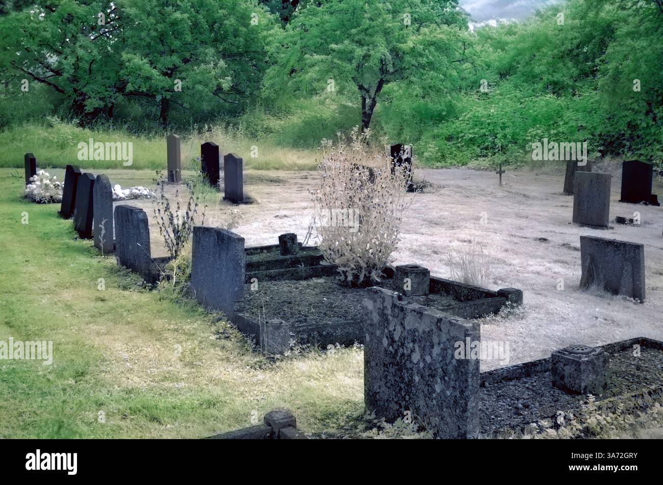 rural church graveyard, broome, norfolk england Stock Photo - Alamy