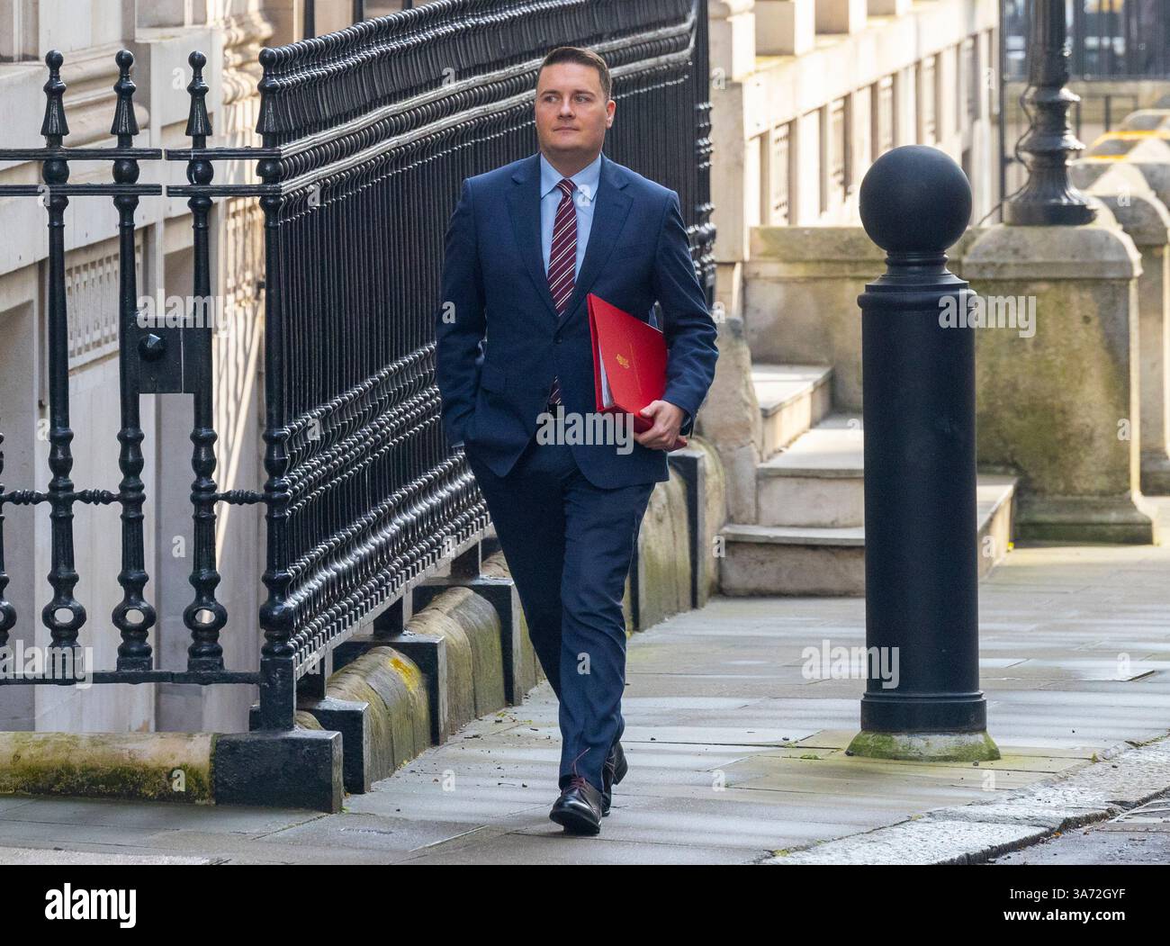 London, UK. 26th Mar, 2025. Wes Streeting, Secretary of State for ...