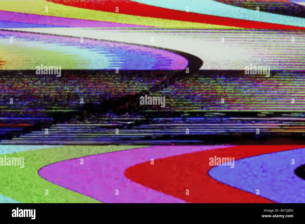 Interference pattern wave hi-res stock photography and images - Alamy