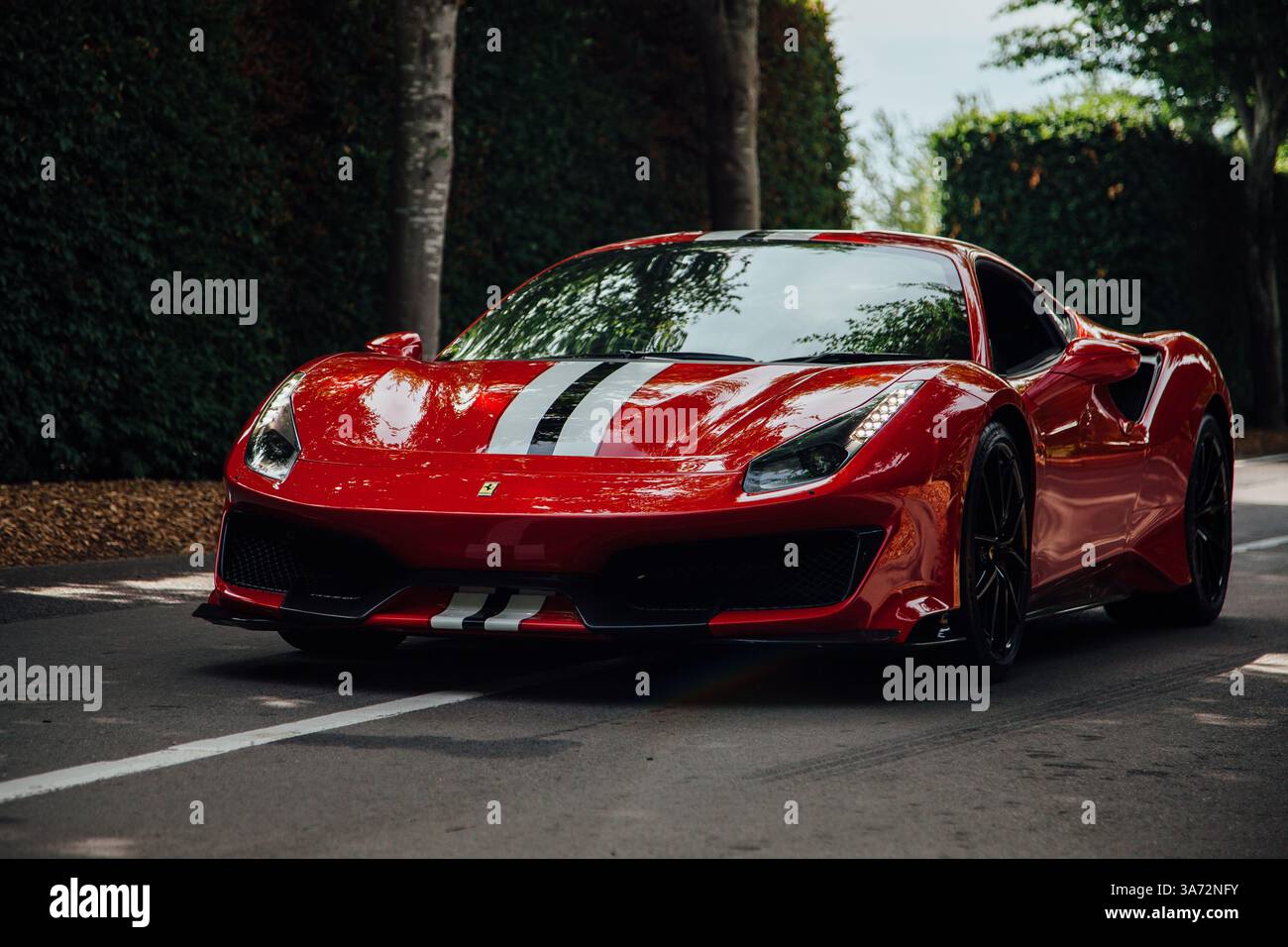Ferrari 488 Pista Stock Photo - Alamy