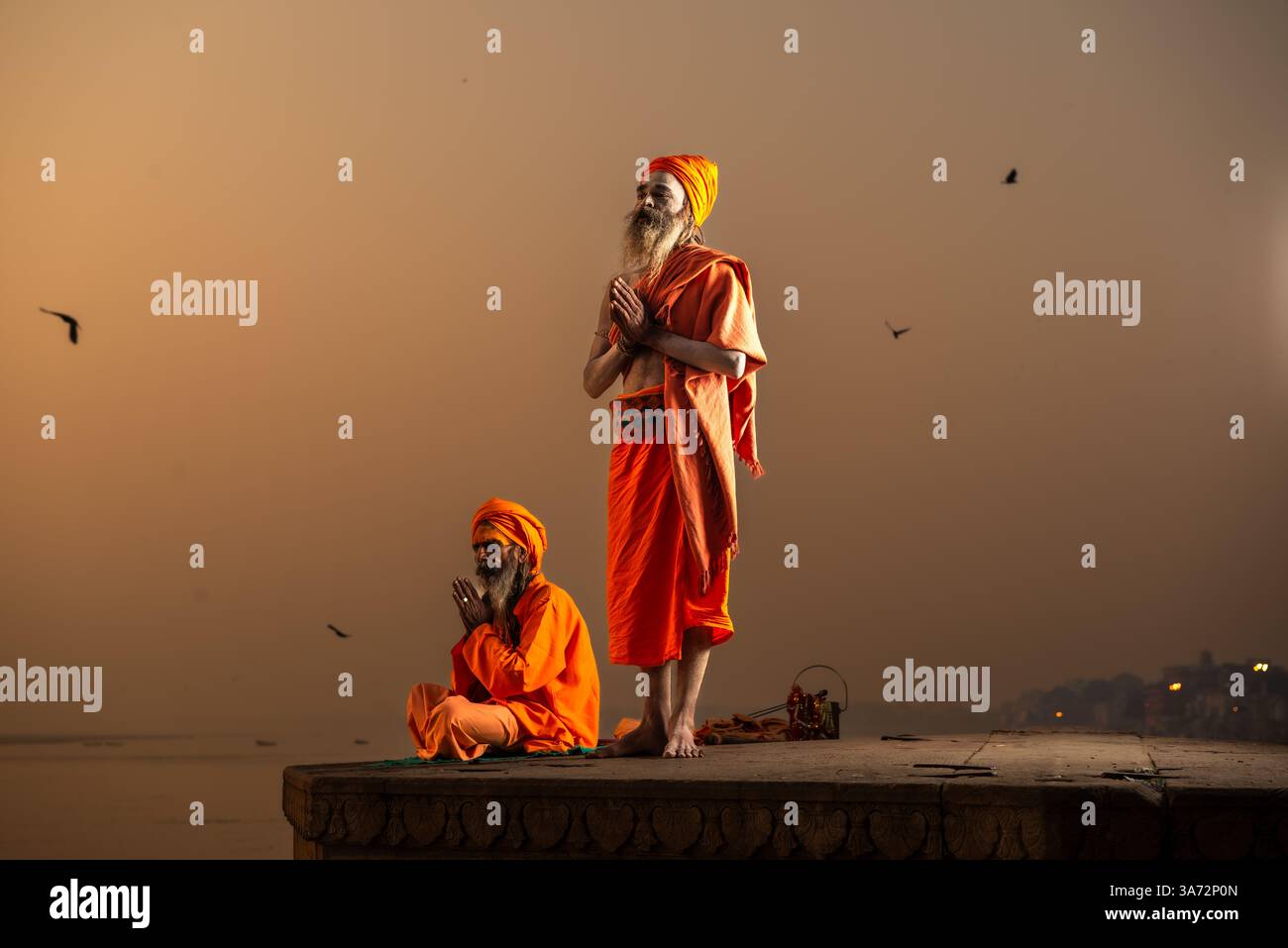 Varanasi india baba j hi-res stock photography and images - Alamy