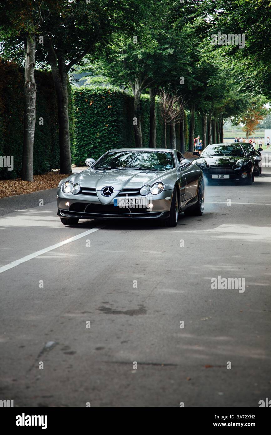 Mercedes Benz SLR Black Series Stock Photo - Alamy
