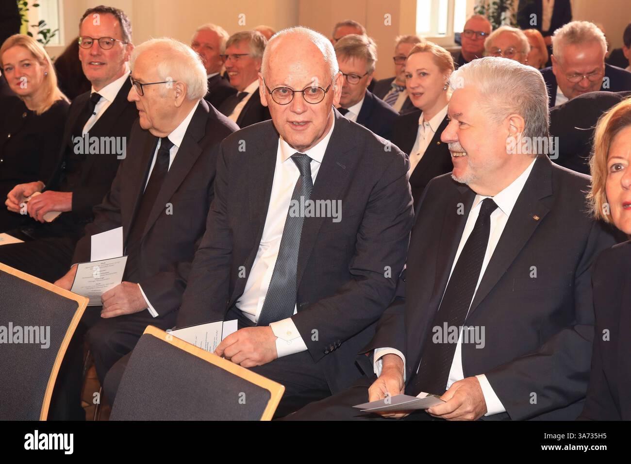 Trauerstaatsakt für Bernhard Vogel Mainz, 25.3.2025 Rudolf Scharping ...