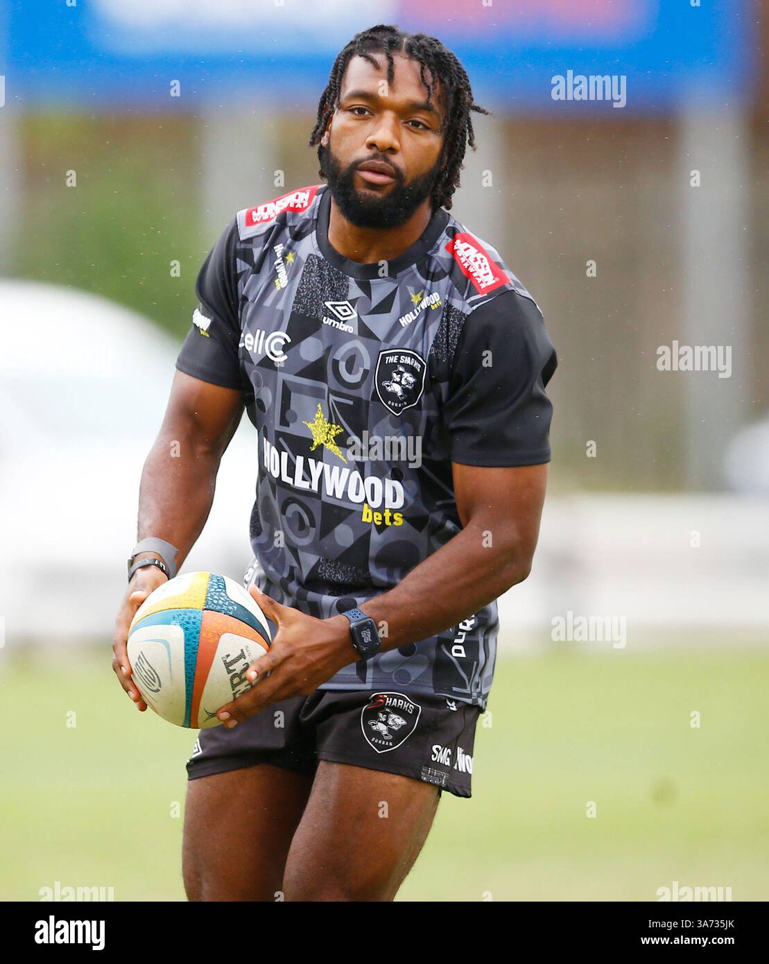 DURBAN, SOUTH AFRICA - MARCH 26: Jurenzo Julius of the Hollywoodbets ...