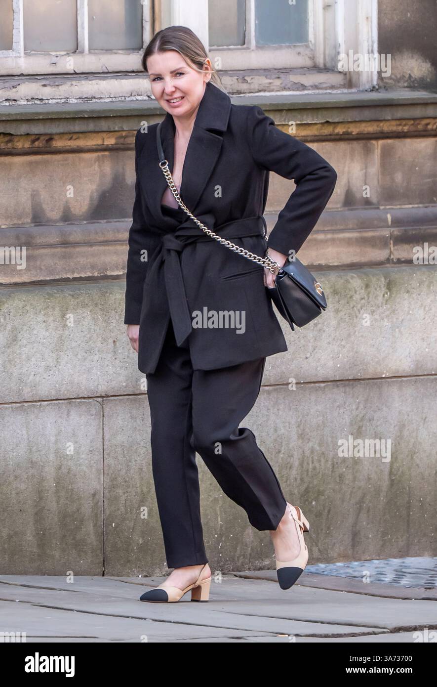 Keri Pegg, former governor of HMP Kirkham, leaves Preston Crown Court ...