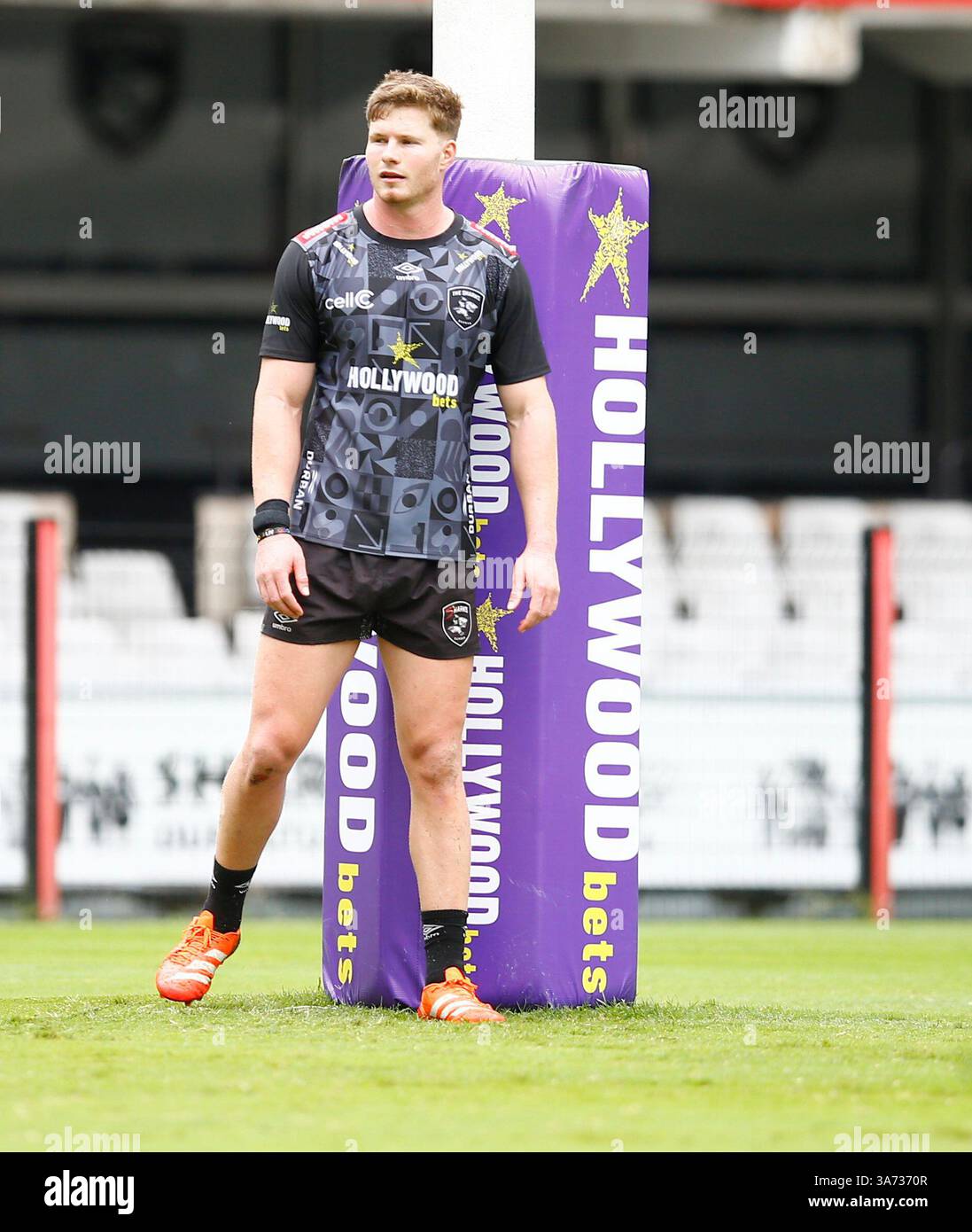 DURBAN, SOUTH AFRICA - MARCH 26: Ethan Hooker of the Hollywoodbets ...