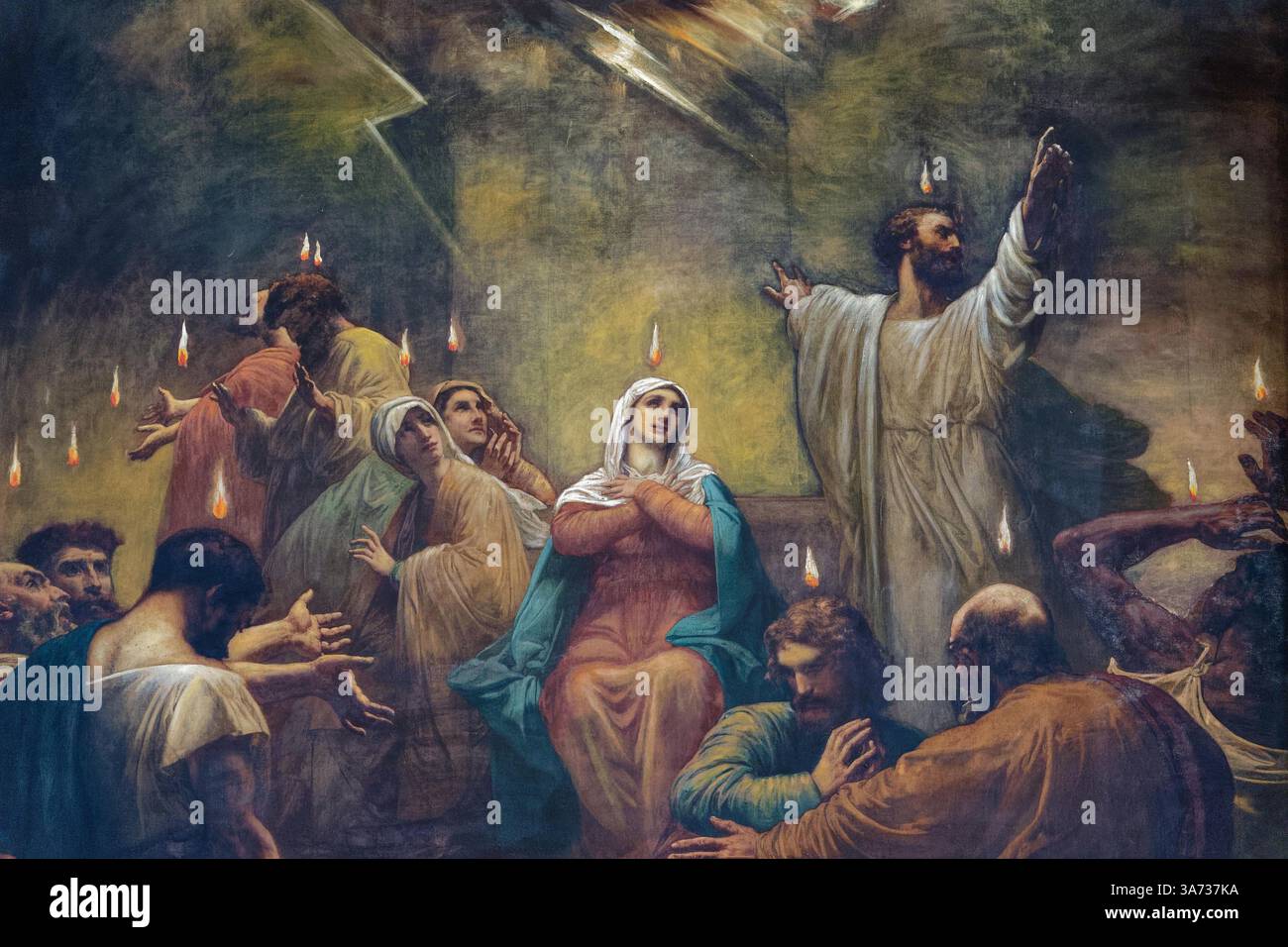 Pentecost tongues of fire hi-res stock photography and images - Alamy