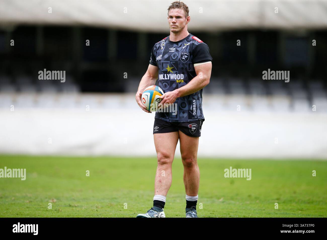 DURBAN, SOUTH AFRICA - MARCH 26: James Venter of the Hollywoodbets ...