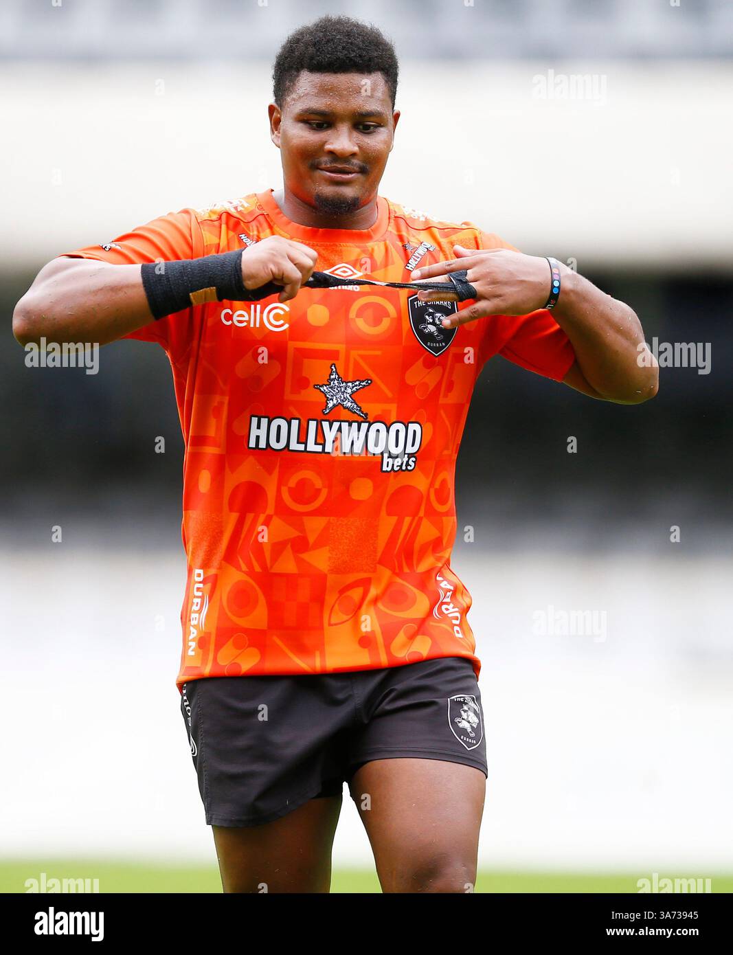 DURBAN, SOUTH AFRICA - MARCH 26: Diego Appollis of the Hollywoodbets ...