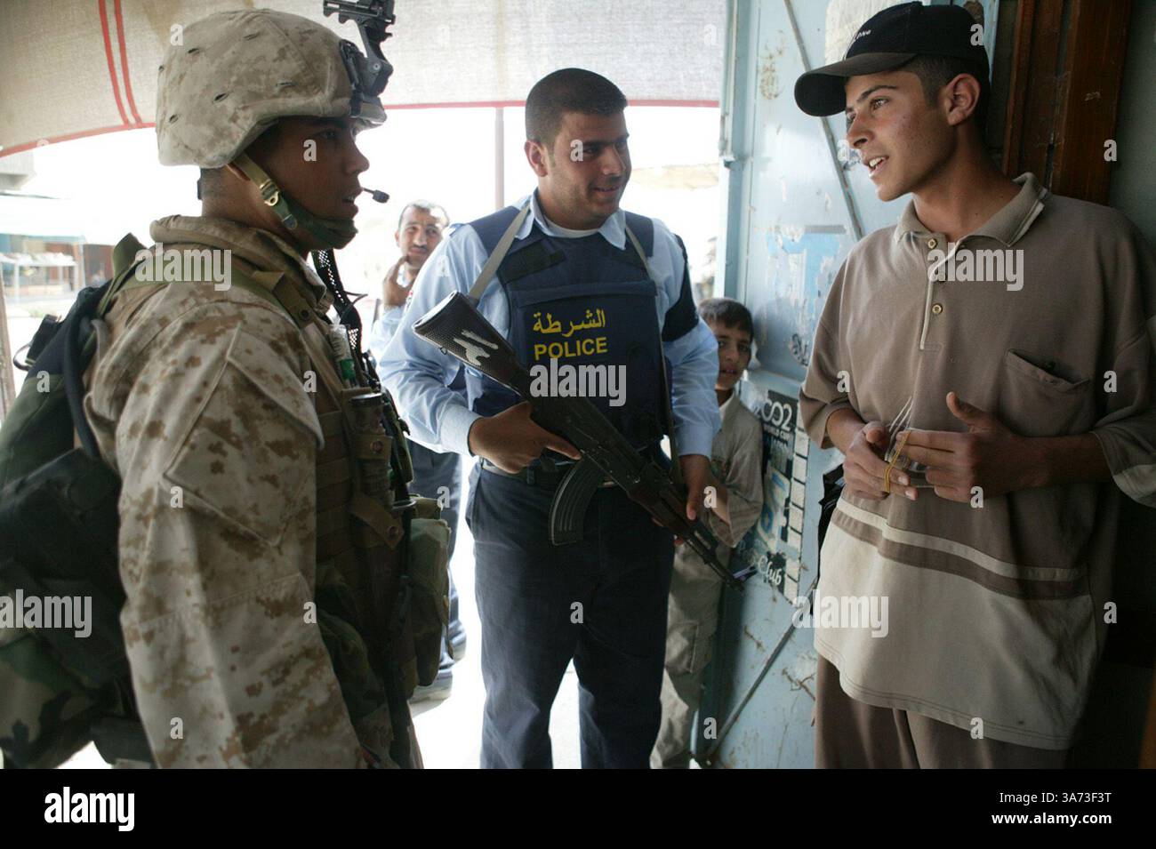 Apr 27, 2004; Karabilah, Iraq; Lance Cpl. JOSHUA P. CARBAJAL, squad ...