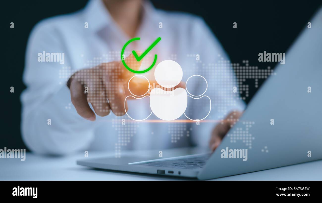 Human Resources, Manager show manager icon and employee for leadership ...