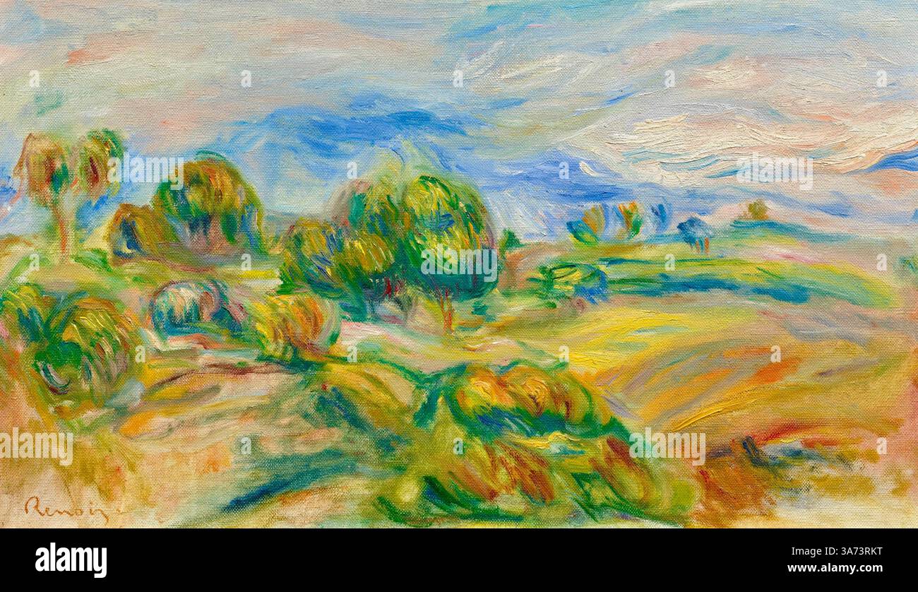 Impressionist landscape painting hi-res stock photography and images ...