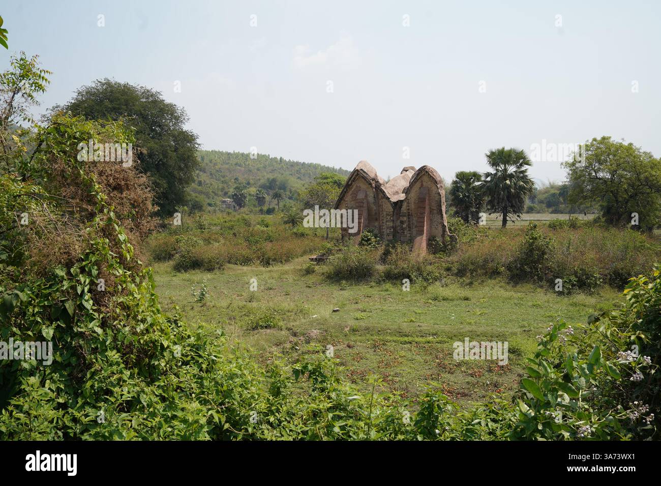 Jor-Bangla temple remains of the Garh Panchakot site. Purulia, West ...