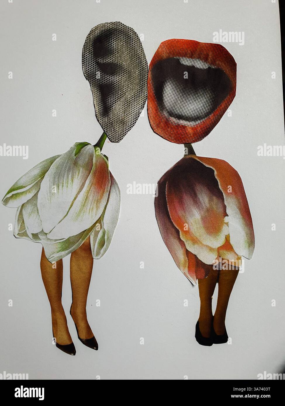Collage art female body hi-res stock photography and images - Alamy