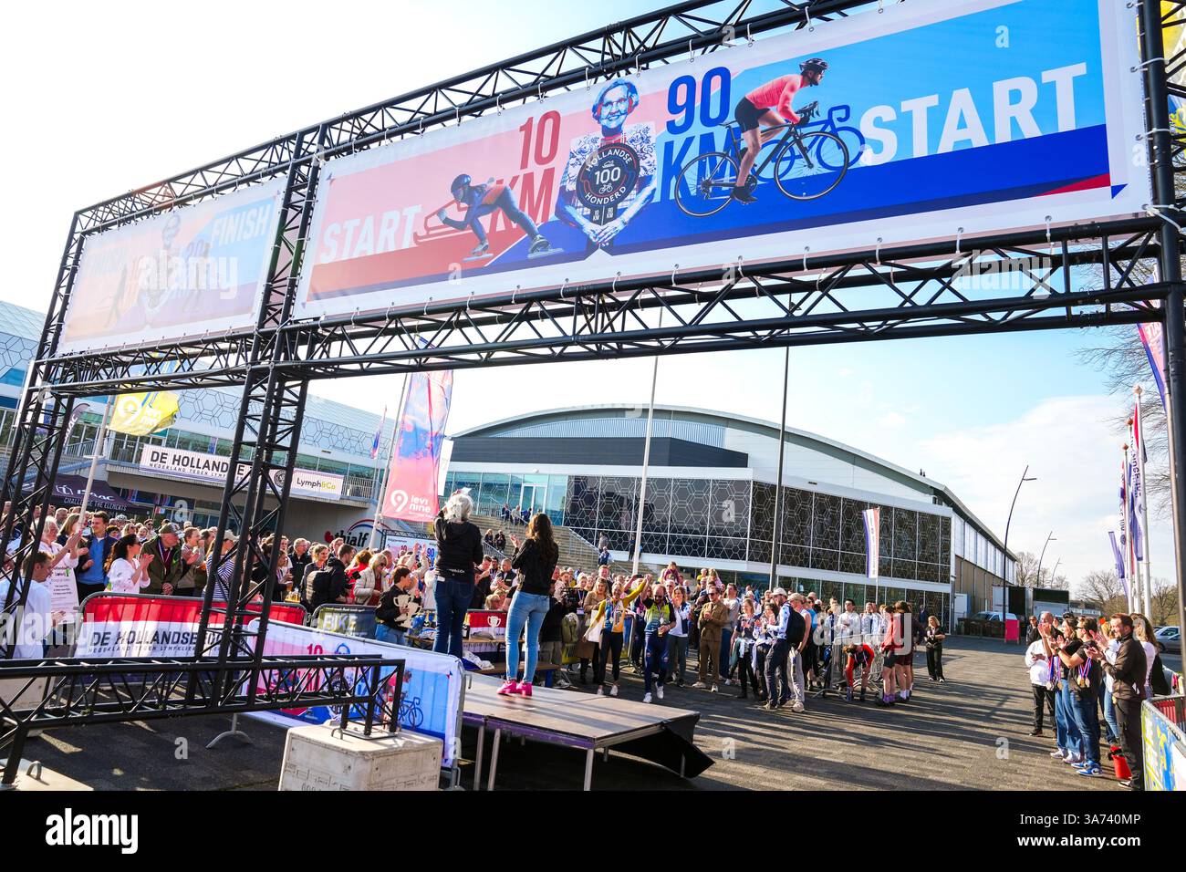Heerenveen, Netherlands. 23rd Mar, 2025. HEERENVEEN, NETHERLANDS ...