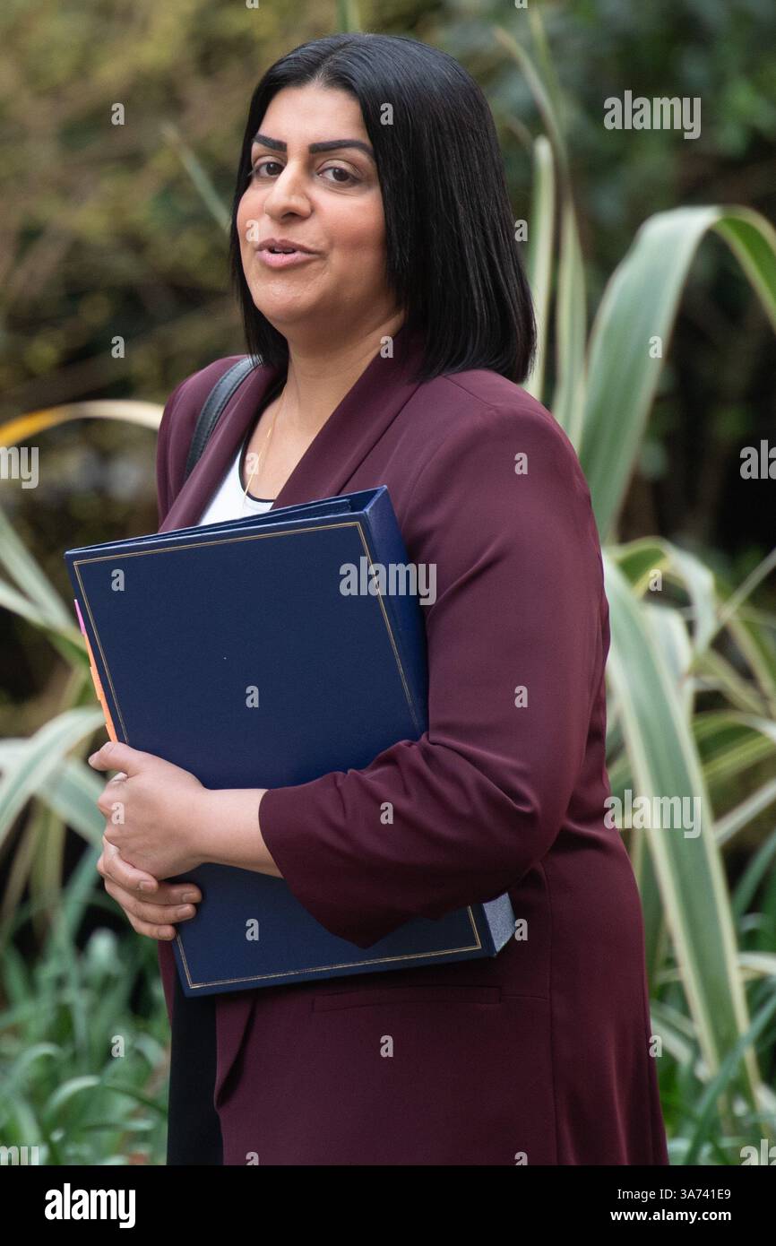 London, UK. 26 Mar 2025. Pictured: Shabana Mahmood - Lord Chancellor ...