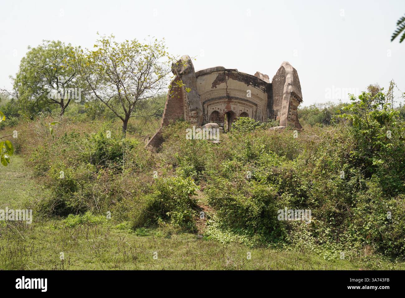 Jor-Bangla temple remains of the Garh Panchakot site. Purulia, West ...
