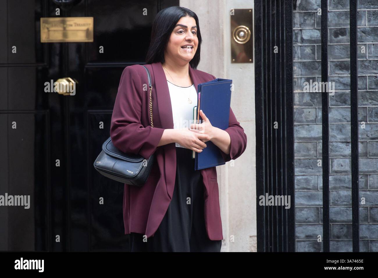London, UK. 26 Mar 2025. Pictured: Shabana Mahmood - Lord Chancellor ...
