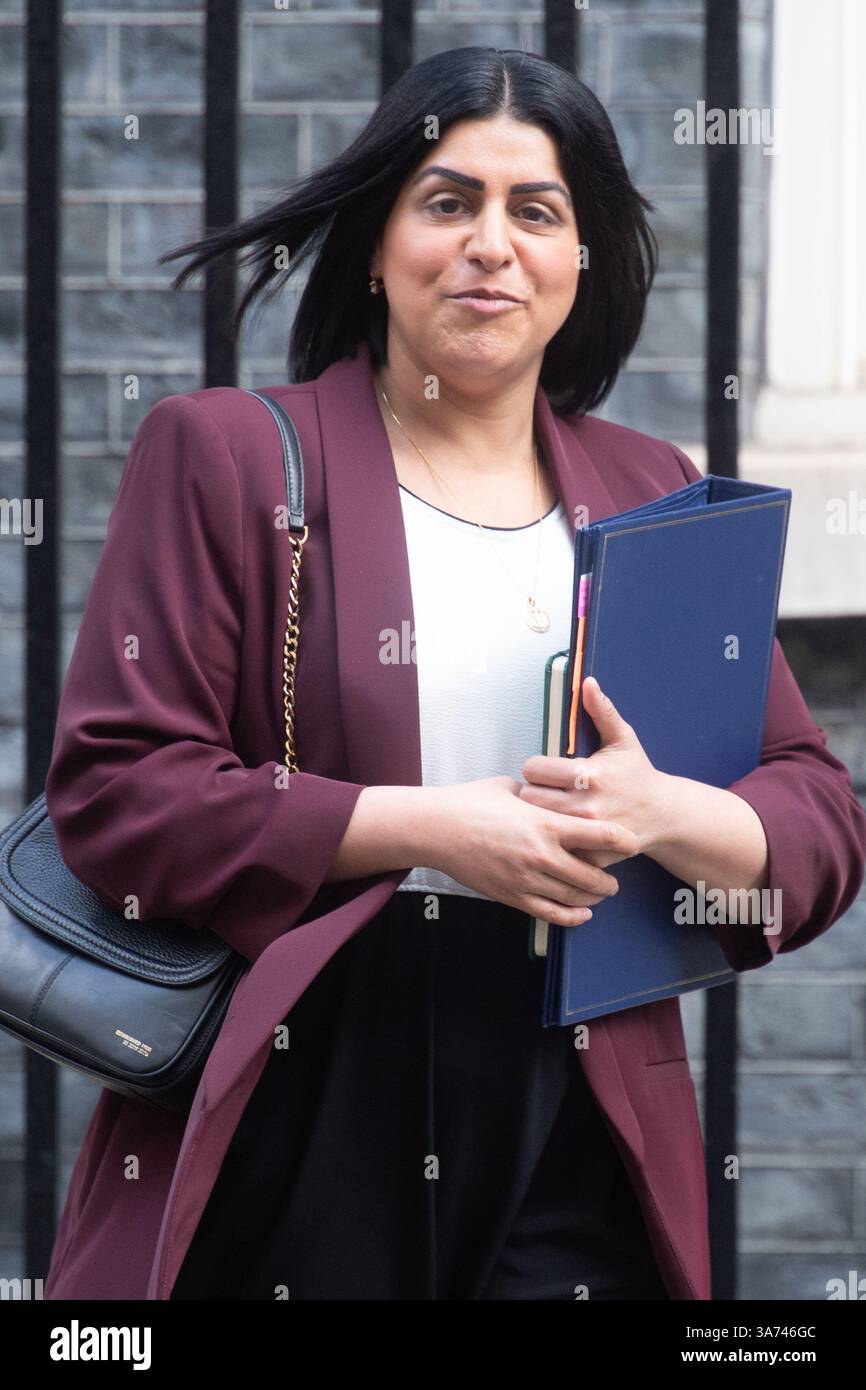 London, UK. 26 Mar 2025. Pictured: Shabana Mahmood - Lord Chancellor ...