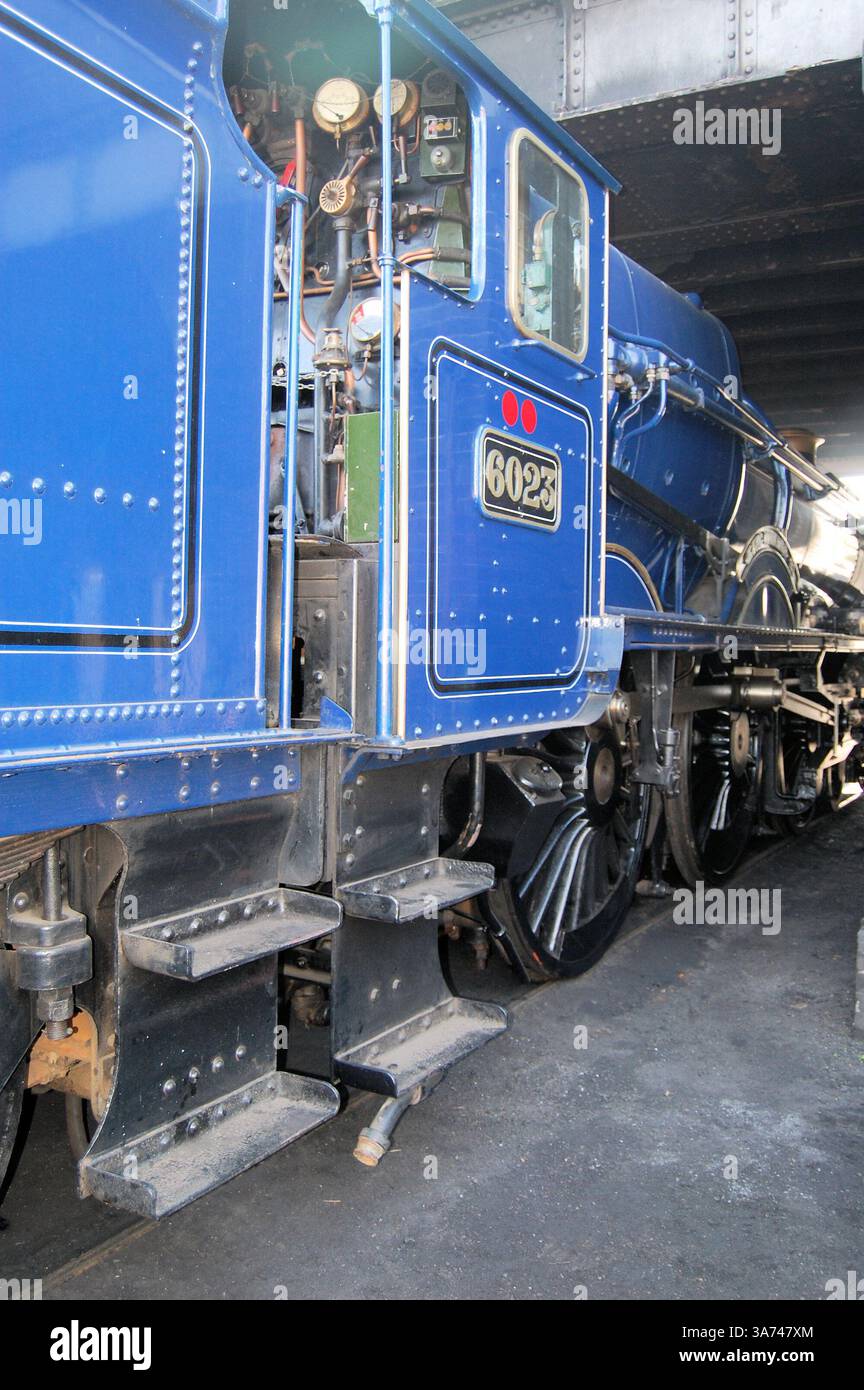 GWR steam locomotive King Henry II on loan to Great Central Railway at ...